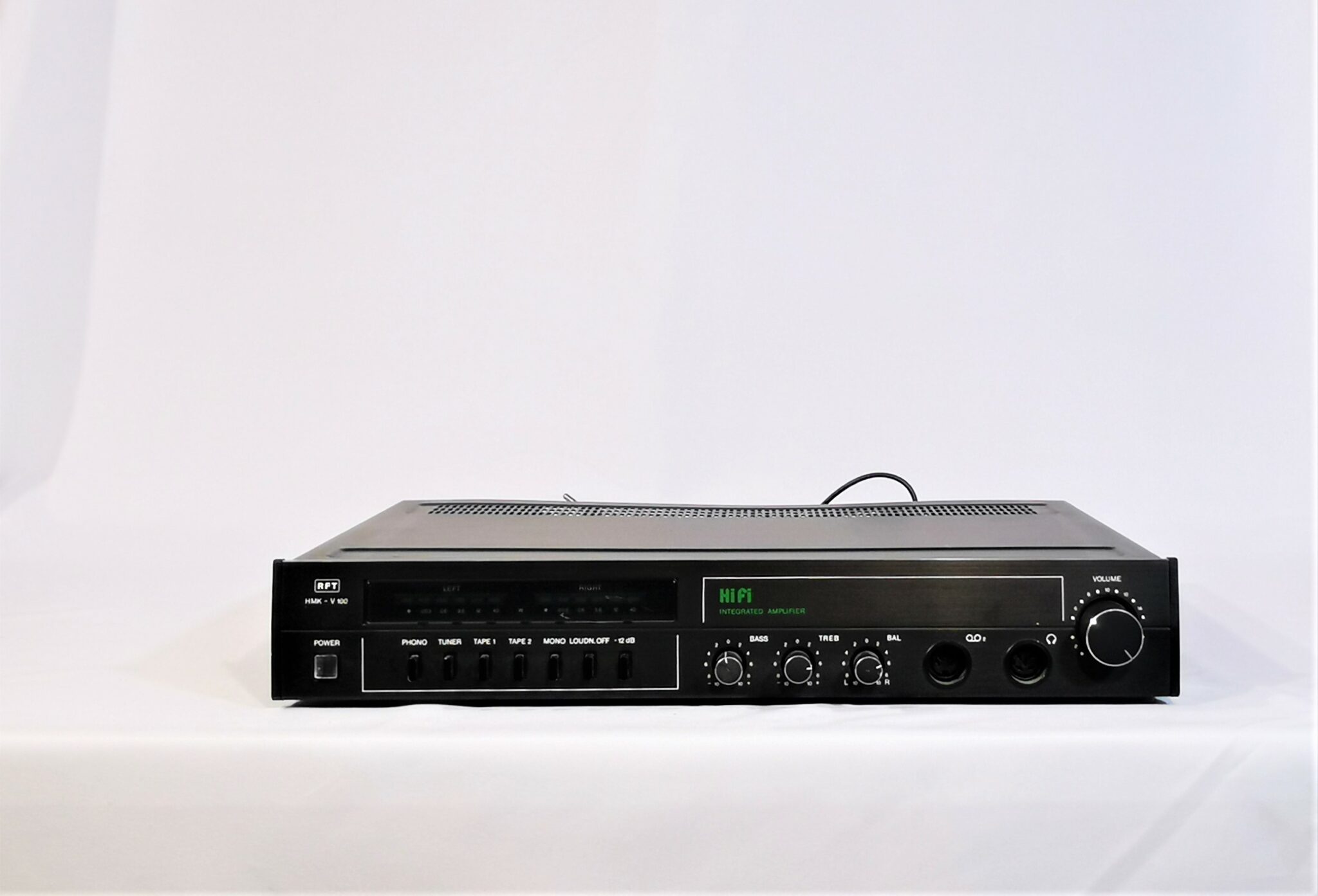 RFT Verstärker HMK-V100schwarz - DDR-HIFI-TECHNIK