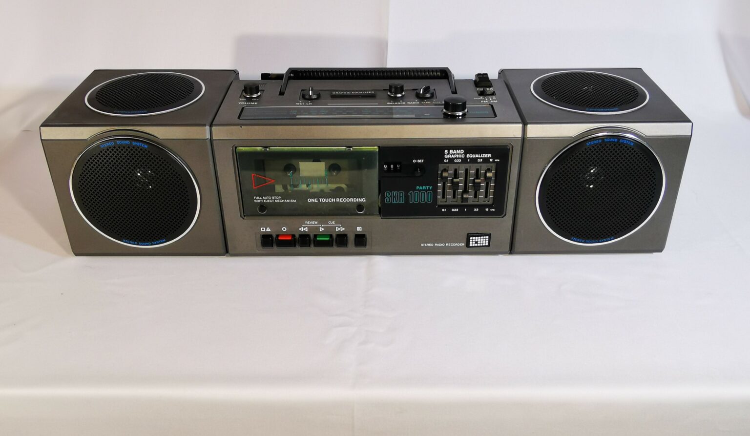 RFT SKR 1000 Partygrau - DDR-HIFI-TECHNIK