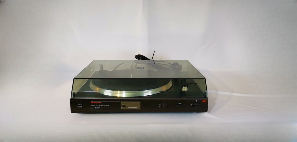 RFT Plattenspieler SP 3935 Hifi braun - DDR-HIFI-TECHNIK
