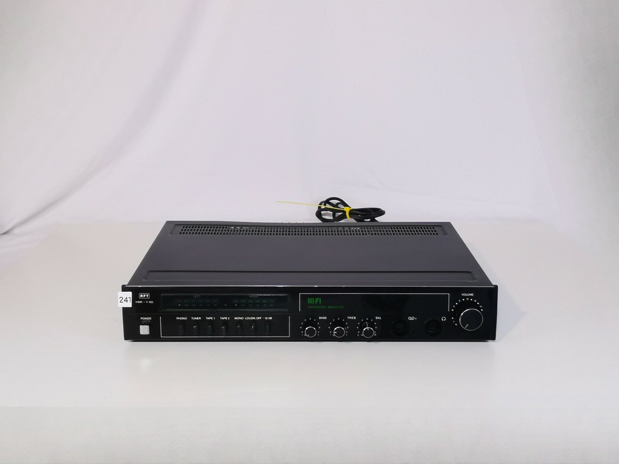 RFT StereoverstärkerHMK 100 schwarz - DDR-HIFI-TECHNIK